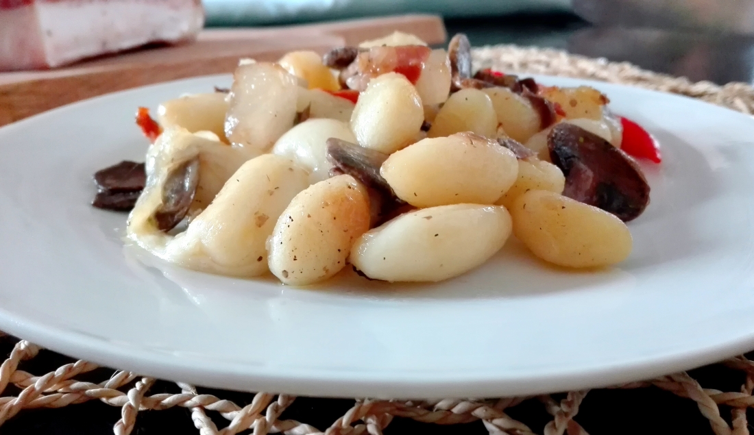 Gnocchetti alla boscaiola